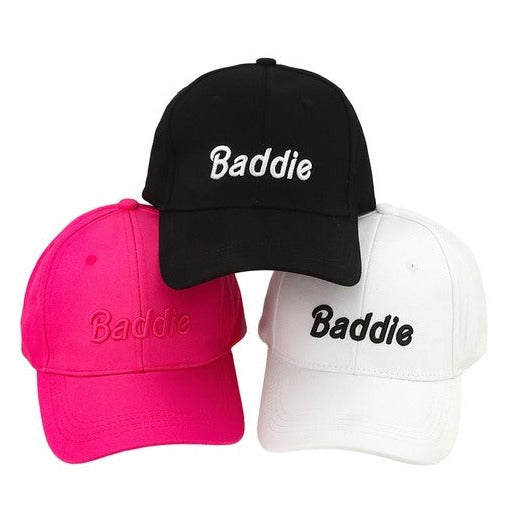 BADDIE Embroidery Cotton Cap – Enyohouse
